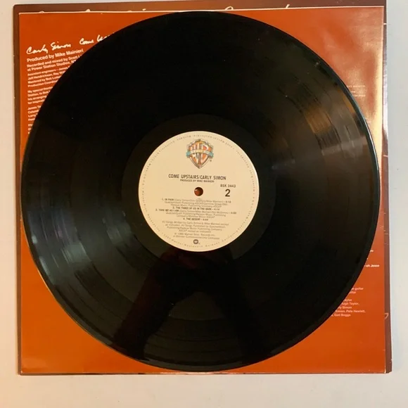 Warner Bros. | Media | Carly Simon Come Upstairs Vinyl Record | Poshmark